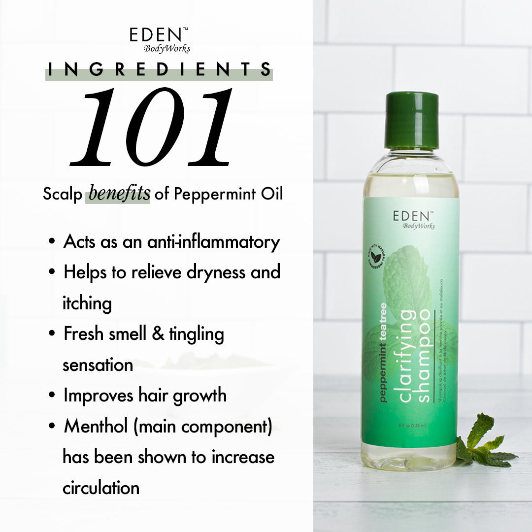 Peppermint Tea Tree Shampoo – EDEN BodyWorks