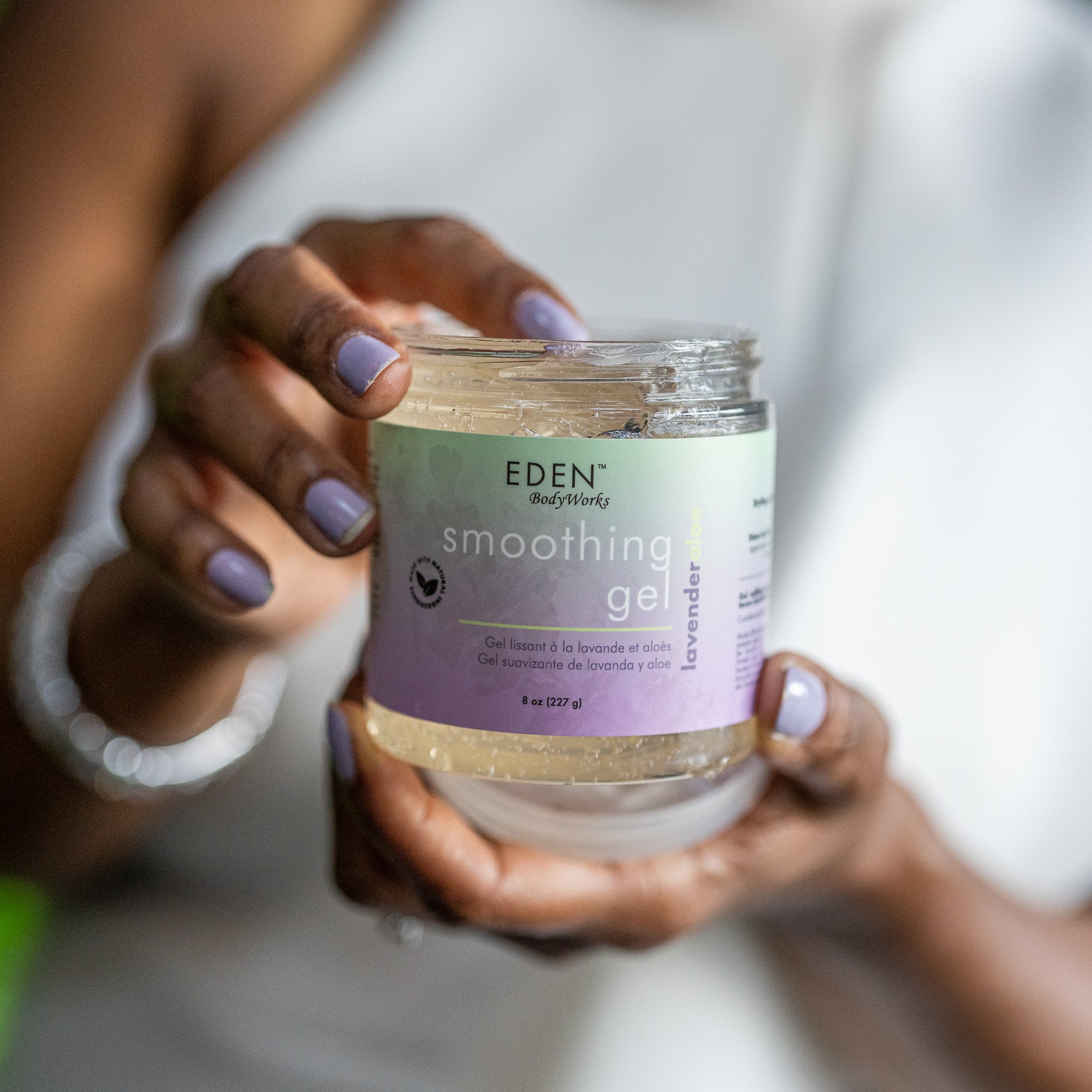 Lavender Aloe Hair Smoothing Gel – EDEN BodyWorks